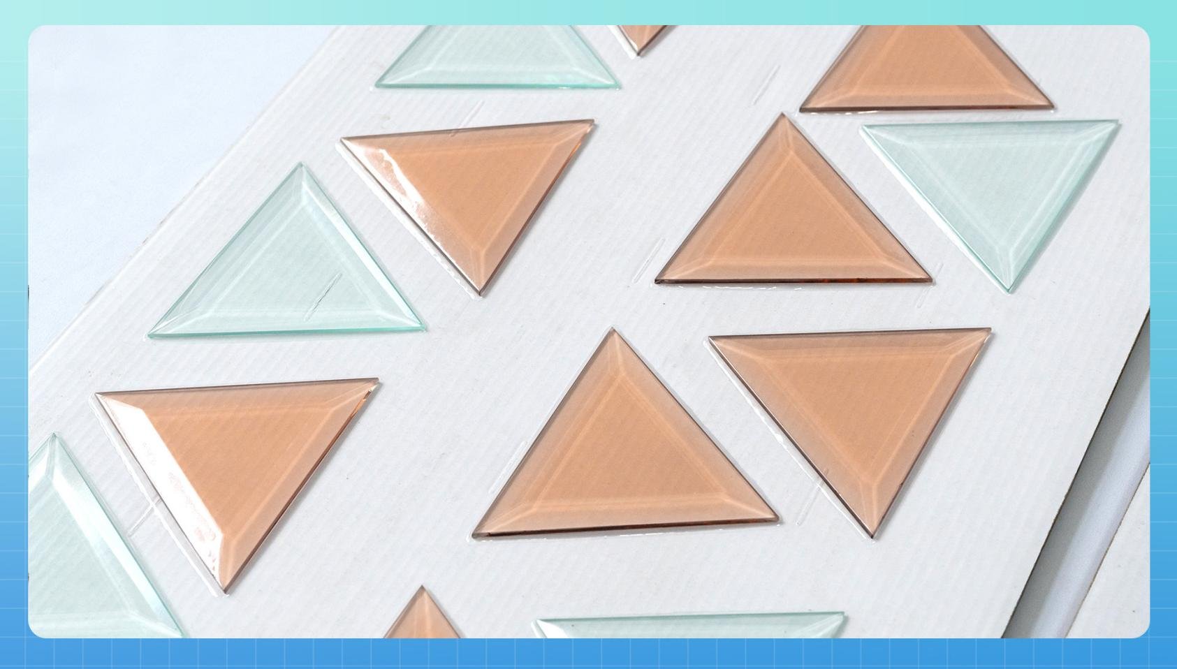 bevel cluster|Square bevels|Diamond bevel glass