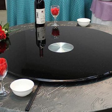 Glass Lazy Susan 50cm|Lazy Susan Turntable For Patio Table|Glass Lazy ...
